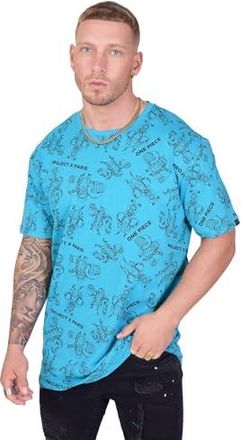 Project X Paris T-Shirt One Piece All Over Cyan S