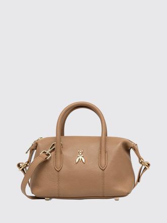 Patrizia Pepe Mini-Handtasche von aus Kalbsleder mit Fly-Logo und Schutzf&uuml;&szlig;en