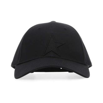 Golden Goose Homme, Accessoires, Noir, Taille: S/M Casquette de baseball Urban Black Cotton Demos