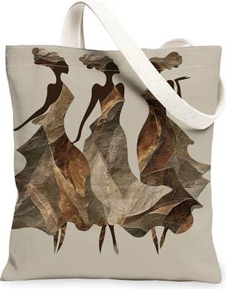 Generic Sac fourre-tout vintage en toile, design élégant pour femme, sac de courses léger et réutilisable pour lété, les voyages, la plage, le pique-nique, be