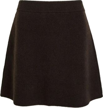 Lisa Yang Clare cashmere mini skirt - Braun