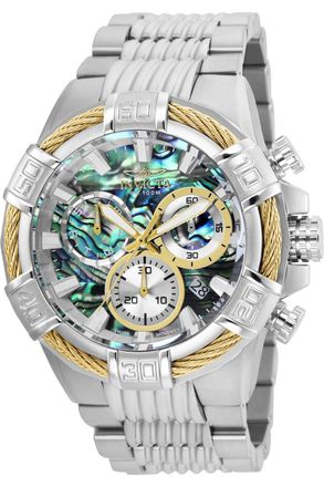Invicta Bolt 26539 Herrenuhr - Quarzwerk - Edelstahl mit mehrfarbigem Zifferblatt - 51 mm