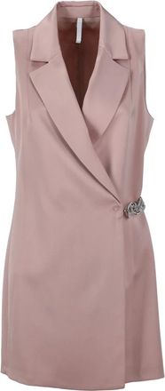 Imperial Femme, Robes, Rose, Taille: 36 FR Robe Sans Manches en Rose P&eacute;tale