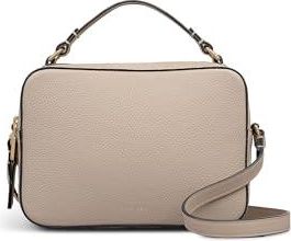 Radley London London Hadley Lane Sac &agrave; bandouli&egrave;re zipp&eacute; en cuir pour femme Taille M, Porcini, Taille M