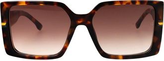 Victoria Beckham Damen, Accessories, Braun, 57 MMGr&ouml;&szlig;e