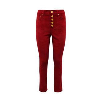 Michael Kors Samt Hose - - Trousers - Damen - Rot - 3XS