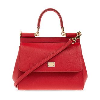 Dolce & Gabbana Handtasche Sicily Medium - - Bags - Damen - Rot - ONE SIZE