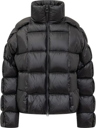 RAXXY Oversized Daunenjacke mit geflochtener Kapuze und G&auml;nsedaunenf&uuml;llung - - Jackets - Damen - Schwarzk - M