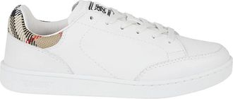 Burberry Femme, Chaussures, Blanc, Taille: 38 1/2 EU Baskets