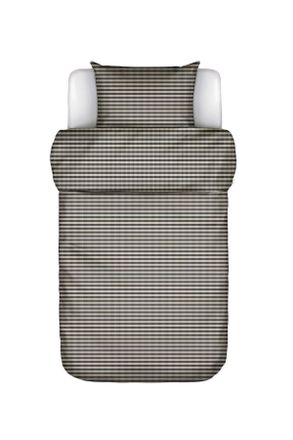 Marc O'Polo Bettw&auml;sche Olle, Schwarz, Textil, Karo, 135x200 cm, Schlaftextilien, Bettw&auml;sche, Bettw&auml;sche, Flanell-Bettw&auml;sche