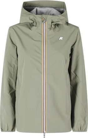 K-Way Marguerite Stretch Jacket - - Jackets - Damen - Gr&uuml;n - M