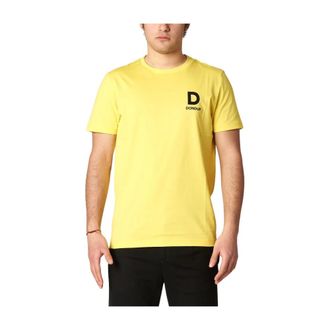 Dondup Stylisches T-Shirt - - Tops - Herren - Gelb - L
