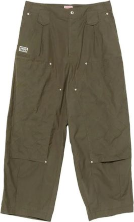 Kenzo Homme, Pantalons, Vert, Taille: W42 Quilted Cargo Pants