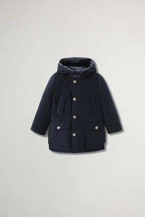Woolrich Arctic Parka für Jungen aus Ramar Cloth Blau Größe 10