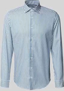 Seidensticker Slim Fit Business-Hemd mit Knopfleiste