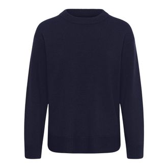 Part Two Rundhals-Strickware - - Knitwear - Damen - Blau - XL