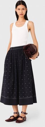 Maje Geripptes Tanktop - Wei&szlig; - Maje