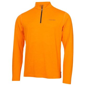 Calvin Klein Herren Newport Half Zip Thermo-er - Sonnenblumenmergel - L