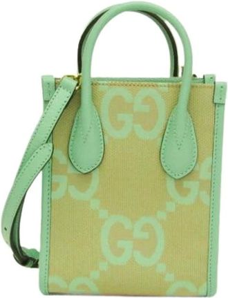 Gucci Sac &agrave; main Pre-owned Jumbo GG 671623 - Femme - Pre-owned - Beige - Taille: ONE Size