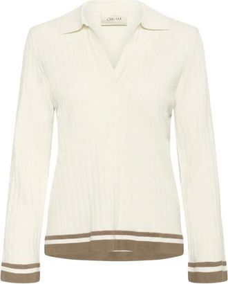 Cream Femme, Tops, Blanc, Taille: 44 FR Polo