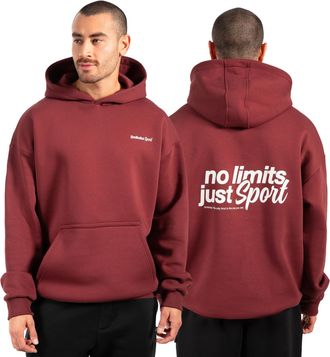 Smilodox Hoodie Herren Fortes, Oversize Kapuzen Pullover, Optimaler Sewater f&uuml;r Sport, Bequemes Sweatshirt, Langarm Hoody, Pulli Bequem und Vielseitig Kombinie