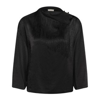 Soaked In Luxury Bluse - - Blouses & Shirts - Damen - Schwarzk - XL