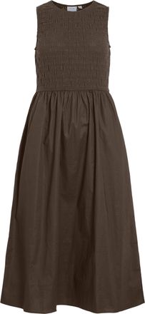 Vila Vicarla O-Neck S/L Midi Dress