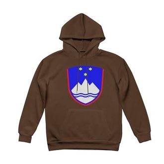 Generic Sweatshirts &Agrave; Capuche Hommes Doublure Polaire Imprim&eacute; Graphique Slov&eacute;nie Embl&egrave;me National Pull Hoodie Hauts Streetwear Vintage Pull De D&eacute;tente Athleis