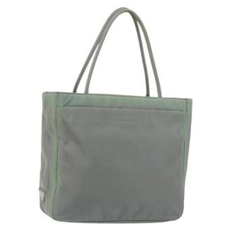 Prada Pre-owned Nylon Tote - - Pre-owned - Damen - Gr&uuml;n - ONE SIZE