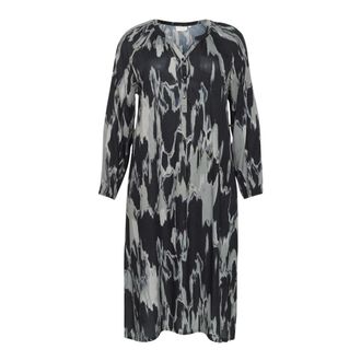 Kaffe Curve KCsilla Kleid - - Dresses - Damen - Mehrfarbig - XL