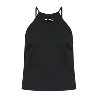 Diesel T-Elma Top - - Tops - Damen - Schwarzk - 3XS