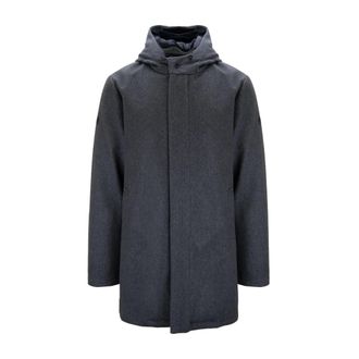 People of Shibuya Zip-Up Mantel - - Jackets - Herren - Grau - 2XL