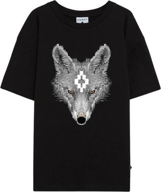 Marcelo Burlon Homme, Tops, Noir, Taille: L T-Chemises