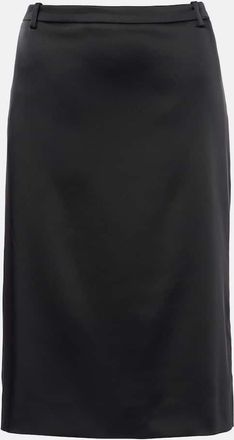 Balenciaga Midirock aus Satin