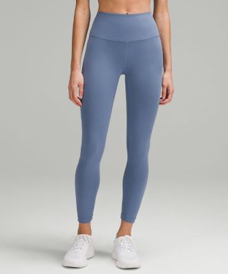 lululemon Legging Wunder Train taille haute pour Femmes - 64 cm - Bleu - Taille 12