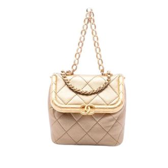 Chanel Pre-owned Mini Satchel - - Pre-owned - Damen - Beige - ONE SIZE