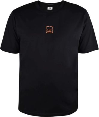 C.P. Company C.p. Company, Homme, Tops, Noir, Taille: L T-Chemises