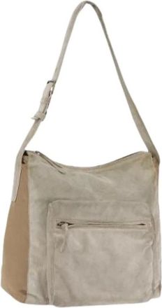 Prada Sac bandouli&egrave;re vintage doccasion - Femme - Pre-owned - Beige - Taille: ONE Size