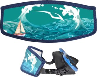 Generico Schutzh&uuml;lle f&uuml;r Taucherbrille | Haarschutz zum Schwimmen | Bequeme Schutzh&uuml;lle zum Schwimmen, Tauchen, Schnorcheln, Pool,, Wasseraktivit&auml;ten
