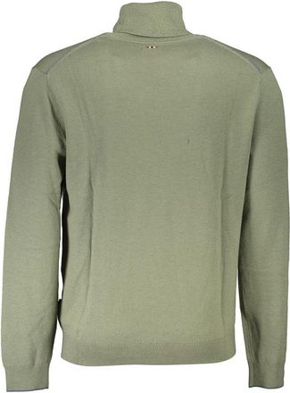 Napapijri Wool Turtleneck Sweater - Green