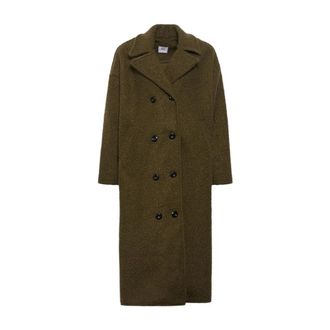 Tiffany & Co. Langer Army Mantel - - Coats - Damen - Gr&uuml;n - M/L