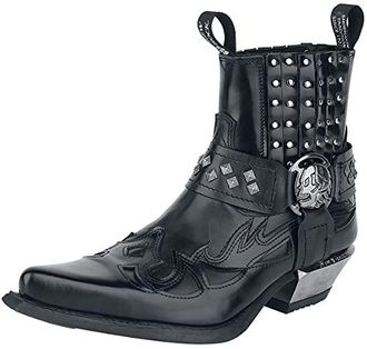 New Rock Antik Homme Bottes noir EU42 Cuir