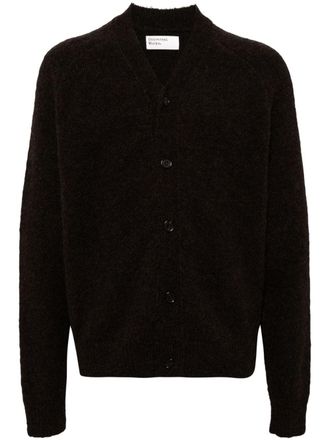 Universal Works cardigan David - Marron