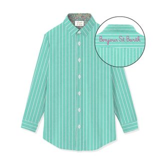 MC2 Saint Barth Femme, Blouses et Chemises, Multicolore, Taille: 42 FR Brigitte Shirt