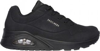 Skechers Uno Stand On Air Sneaker f&uuml;r Damen, Keilabsatz (Schwarz)