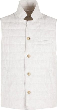 Seventy Homme, Vestes, Beige, Taille: L Gilet matelass&eacute;