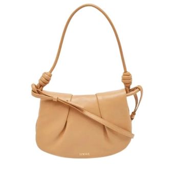 Loewe Sac bandouli&egrave;re en cuir Pre-owned - Femme - Pre-owned - Beige - Taille: ONE Size