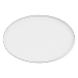 Present Time Tray - Tablett/Dekotablett - Metall - Rund - Weiss - D 40,5cm