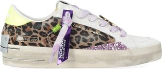 Crime London Femme, Chaussures, Blanc, Taille: 36 EU Sk8 Deluxe Savannah