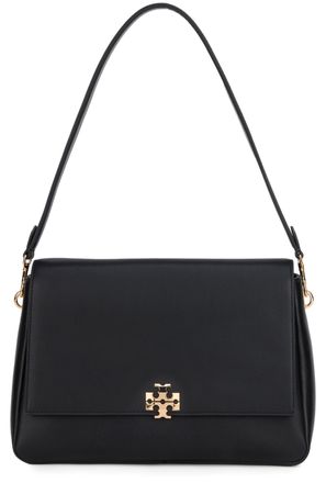 Tory Burch Womens Shoulder Bag Charlie Black Leather Calfskin Handbags Hand